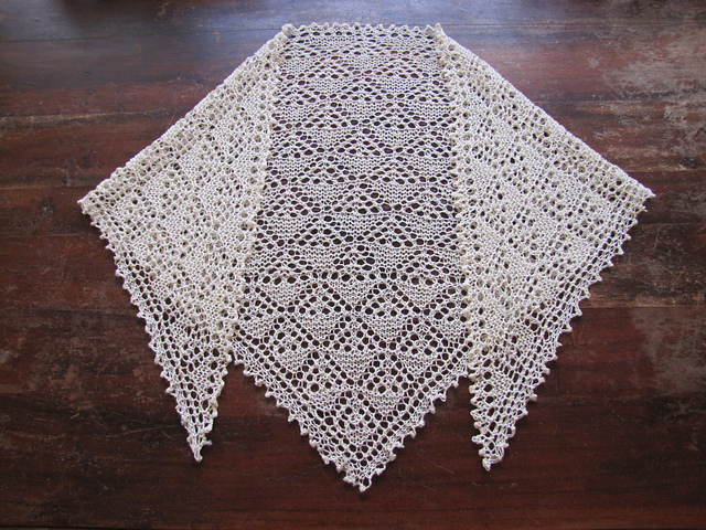 Ravelry: Eliza's Wedding Shawl pattern by Rosemary (Romi) Hill