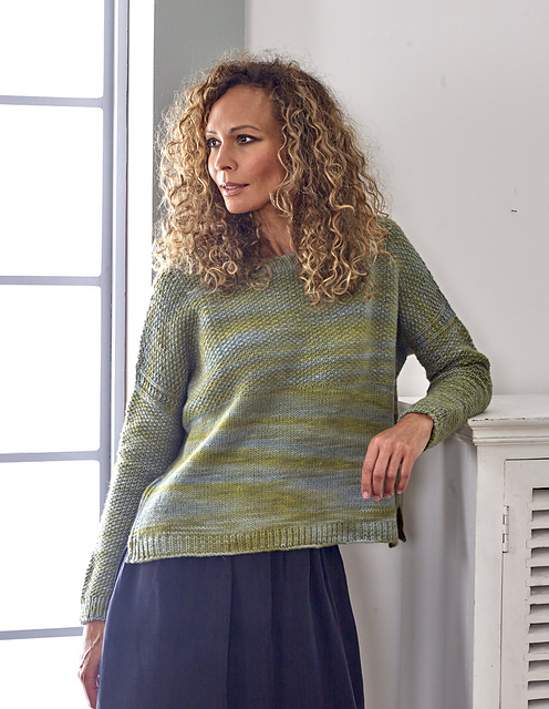 Ravelry: Arillus Boxy Sweater pattern by Becky Baker