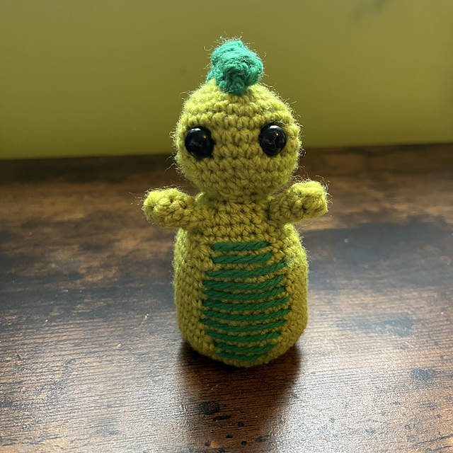 Ravelry: Dinosaur Chibli pattern by Rosanna Louise