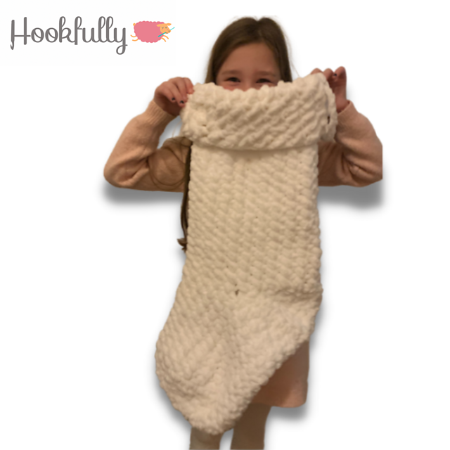 Ravelry: Super Bulky Large Christmas Stocking pattern by Rose Hudd