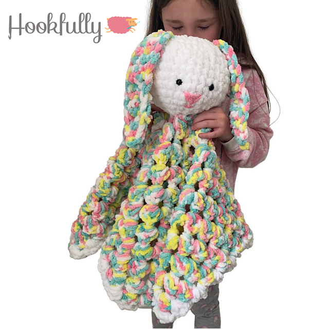 Ravelry: Giant bunny lovey pattern by Rose Hudd
