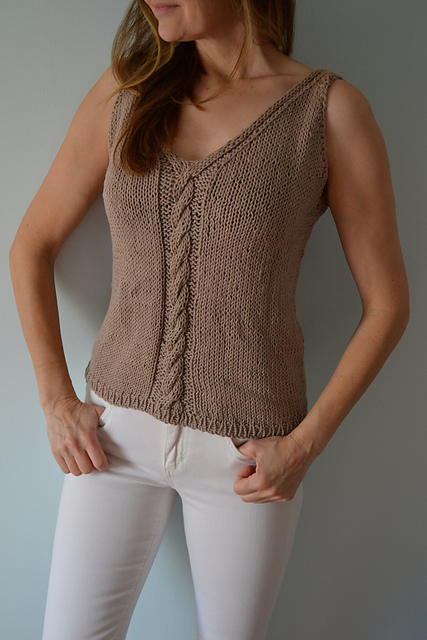 Ravelry: Lydia Women's Cotton Top pattern by Rosehip Lane