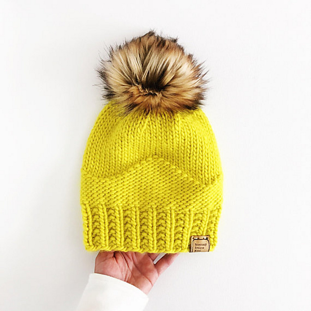 Ravelry: The Crown Knit Hat pattern by Dune Pattern Shop