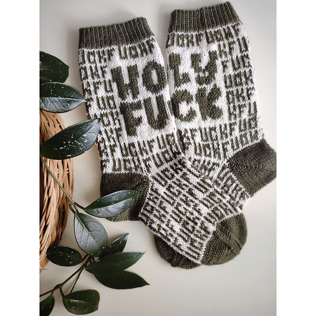 Ravelry: Holy F pattern by Knitting with Rosettalydia