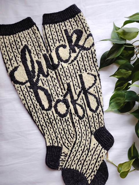 Ravelry: Fuck Off pattern by Knitting with Rosettalydia