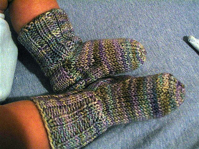 Ravelry: Basic Baby Socks pattern by Edie Eckman