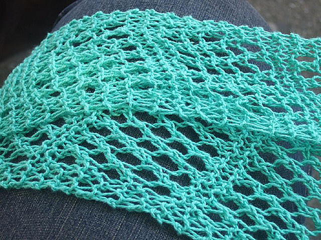 Ravelry: Lacey Scarf pattern by Knitty City