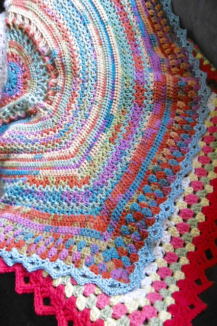 Ravelry: Angel Wings Shawl CAL pattern by Sue Pinner