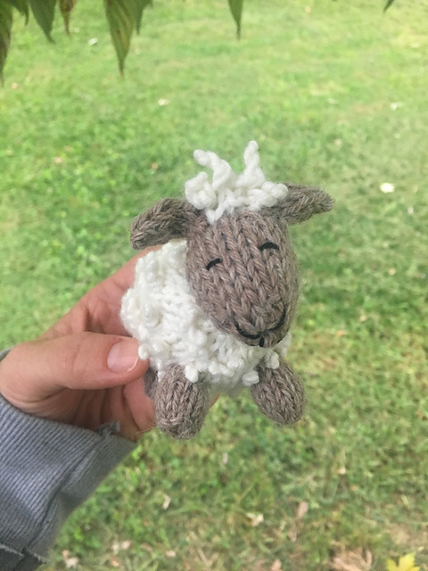 Ravelry: Teeny Tiny Sheep Rattle pattern by RosiePosieKnitCo