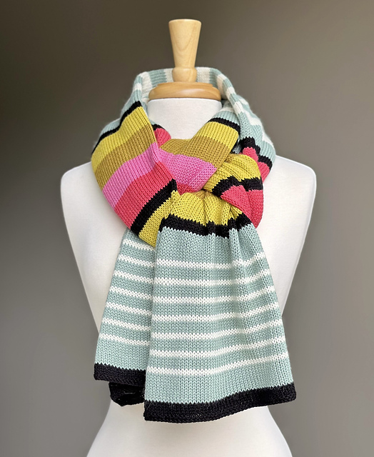Ravelry: Striped Elements Scarf pattern by A.Opie Designs
