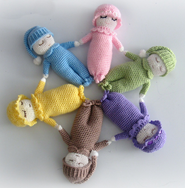 Ravelry: My Little Sleepy Babies pattern by Ruby Needles
