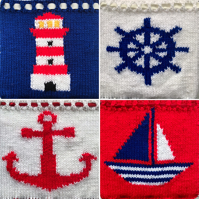 Ravelry: All At Sea Loo Roll Covers pattern by Ruby and the Foxes