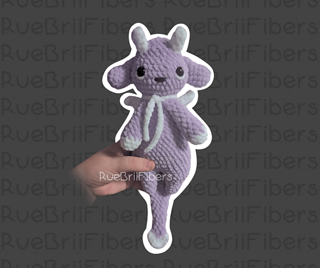 Ravelry: Pip The Baby Dragon pattern by RueBriiFibers
