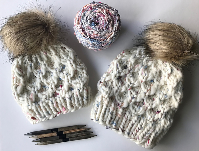 Ravelry: Snow Mermaid Super Bulky Toque pattern by Hayley Alexandra
