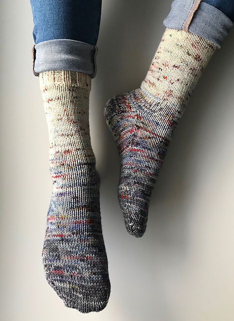 Ravelry: Faded DK Socks pattern by Hayley Alexandra