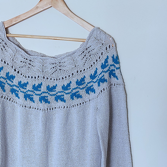 Ravelry: Blue vine pattern by Ruta Sab.