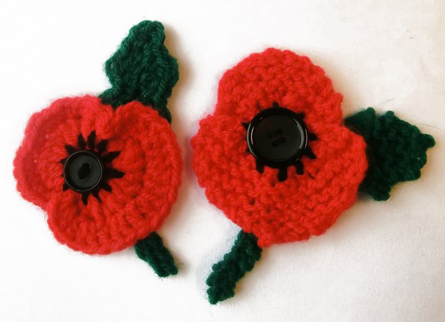 Ravelry: Remembrance Day Poppy pattern by Ruth Maddock