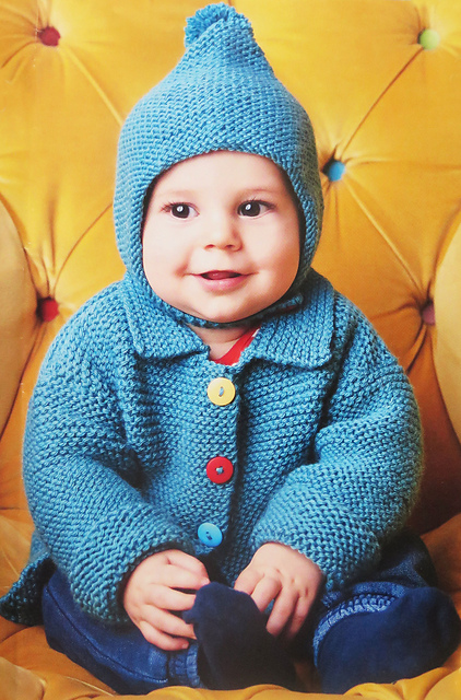Ravelry: Baby Jacket with Hat pattern by Ruth Maddock