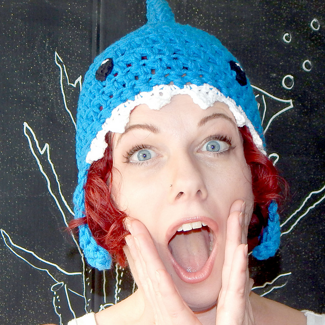 Ravelry: Furry Heads Shark pattern by Ruth Tillman