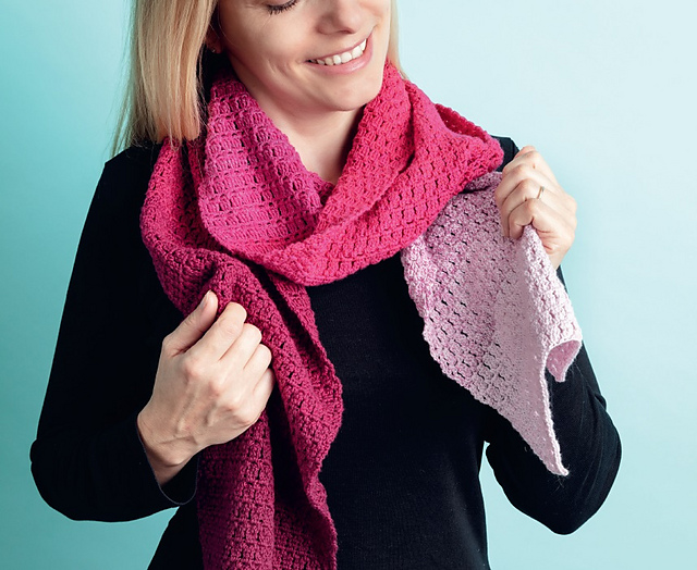 Ravelry: Schal mit Farbverlauf pattern by Sarah Prieur - Sapri DESIGN