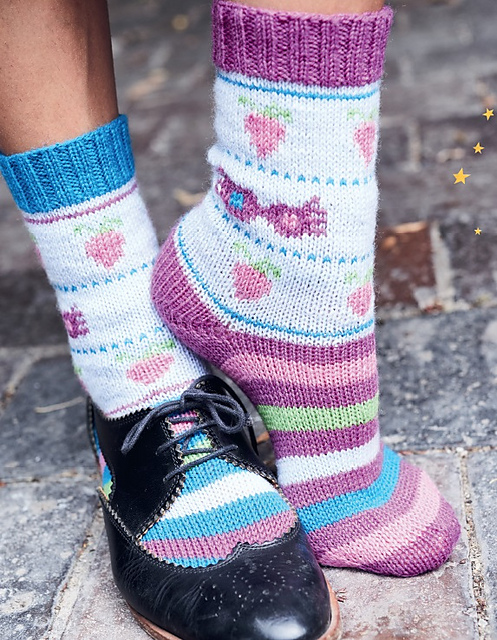 Ravelry: Socken Besondere Hexe pattern by Sarah Prieur - Sapri DESIGN