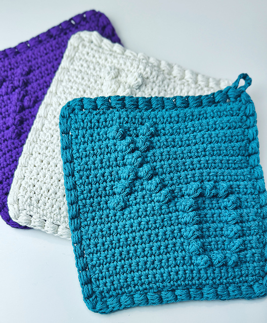 Ravelry: XO Hot Pad pattern by Angie Dooley