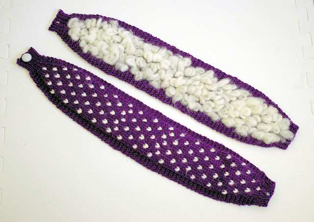 Ravelry: Thrum the Heart Headband pattern by Sandra Bejster