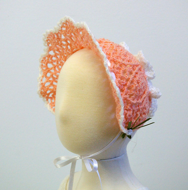 Ravelry: Pineapple Princess Bonnet pattern by Annie Potter