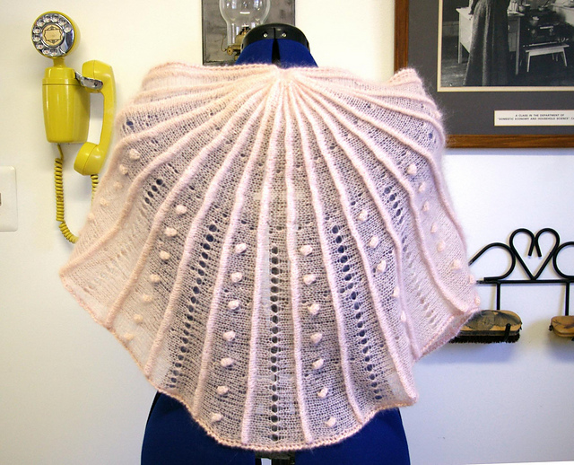 Ravelry: SBejster's Fanned: Three-Fan Shawl