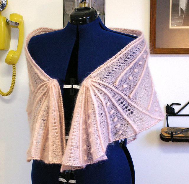 Ravelry: SBejster's Fanned: Three-Fan Shawl