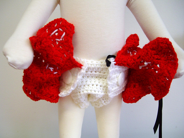 Ravelry: SBejster's Minnie Mouse Baby Hat & Diaper Cover