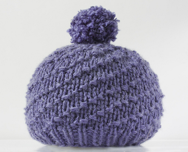Ravelry: Spiral Bobble Hat pattern by Sarah Cooke