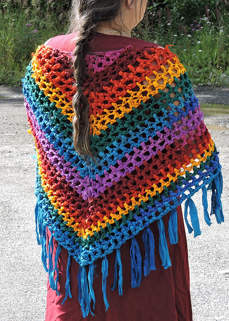 Ravelry: Rainbow Shawl pattern by Shala