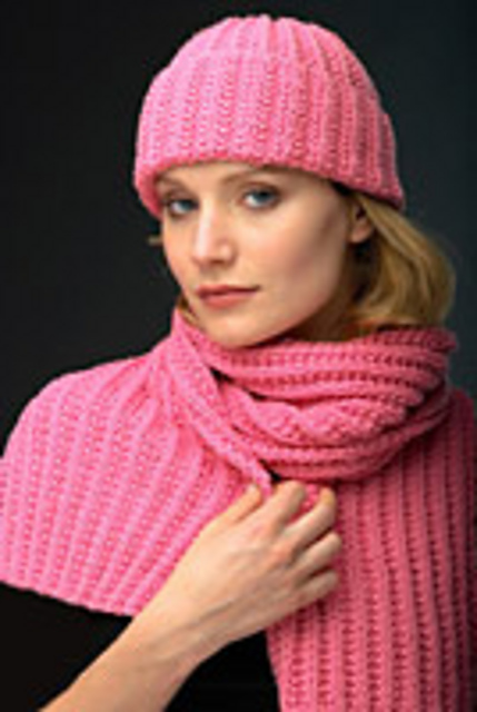 Ravelry: Seeded Rib Scarf - KK280 pattern by Berta Karapetyan
