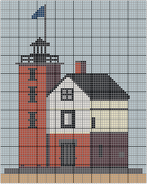 Ravelry: Round Island Lighthouse pattern by Shannon Schafer Designs