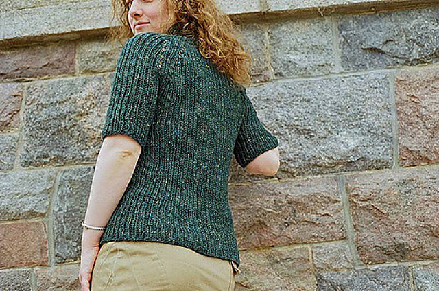 Ravelry: Minimalist Funnel Neck pattern by Sarah Sutherland
