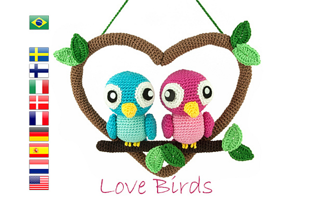 Ravelry: Love Birds pattern by Sabrina Somers