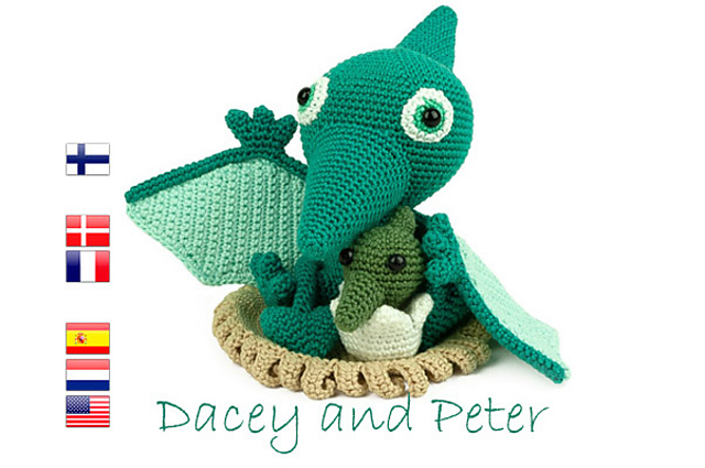Ravelry: Dacey and Peter pattern by Sabrina Somers
