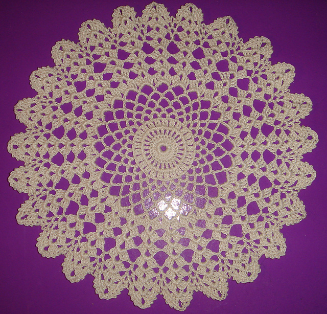 Ravelry: Design 1 Round Mat pattern by "Cronit" Homecraft