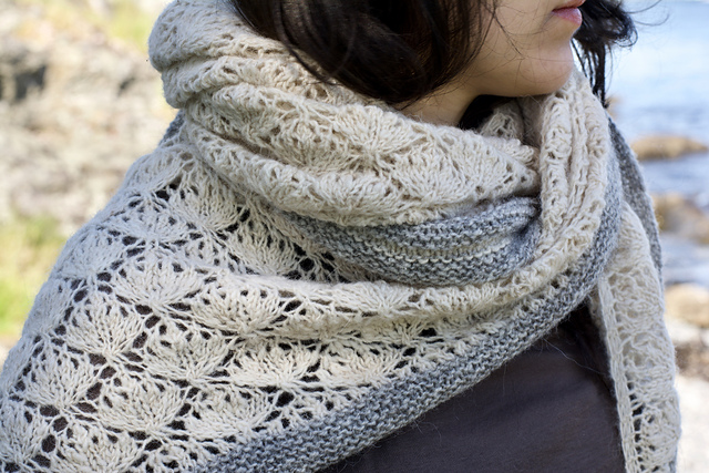 Ravelry: Cotton Grass shawl pattern by SailorWifeKnits