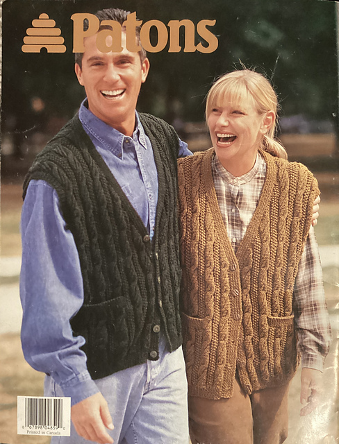 Ravelry: Classic Buttoned Vest pattern by Patons