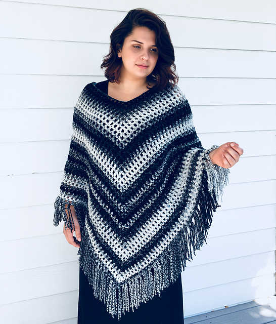Ravelry: Perfect Poncho pattern by Salena Baca