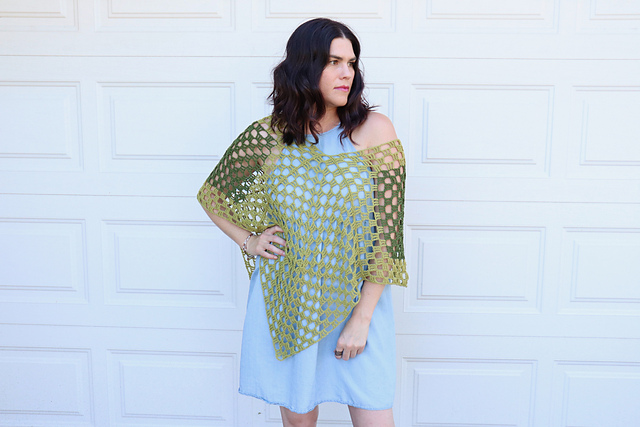 Ravelry: Janna Poncho pattern by Salena Baca