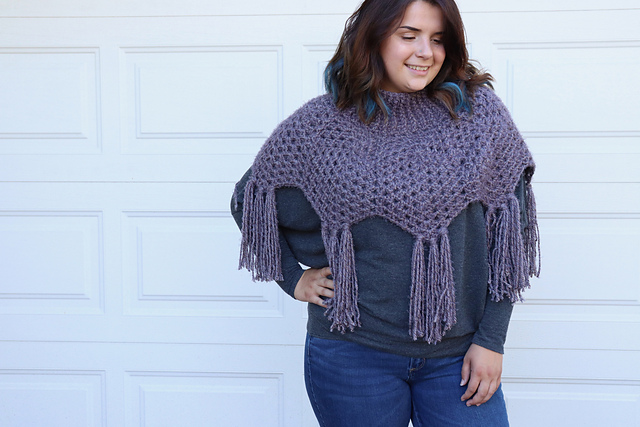 Ravelry: Thompson Poncho pattern by Salena Baca