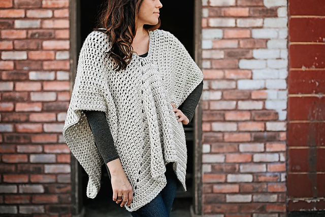 Ravelry: Katami Poncho pattern by Salena Baca