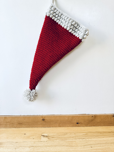 Ravelry: Santa Hat Stocking pattern by Salena Baca