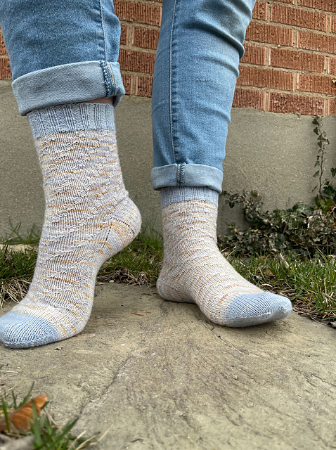 Ravelry: Clover Springs Socks pattern by Emily Clawson