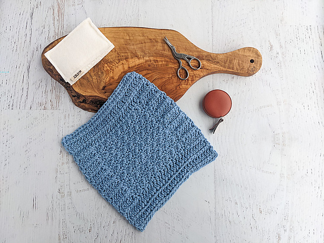 Ravelry: Simple Seed Stitch Dishcloth pattern by Katie Clary