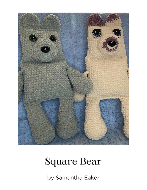 Ravelry: Square Bear pattern by Samantha Eaker