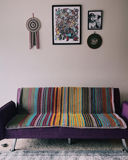 Ravelry: 2021 Temperature Blanket pattern by Sam Bartley